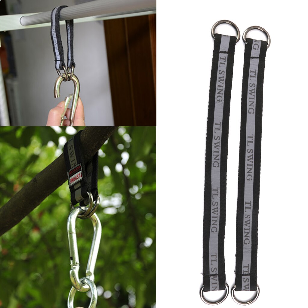 2 Pcs Swing Hanging Straps Strong Strap Belt Outdo... – Grandado