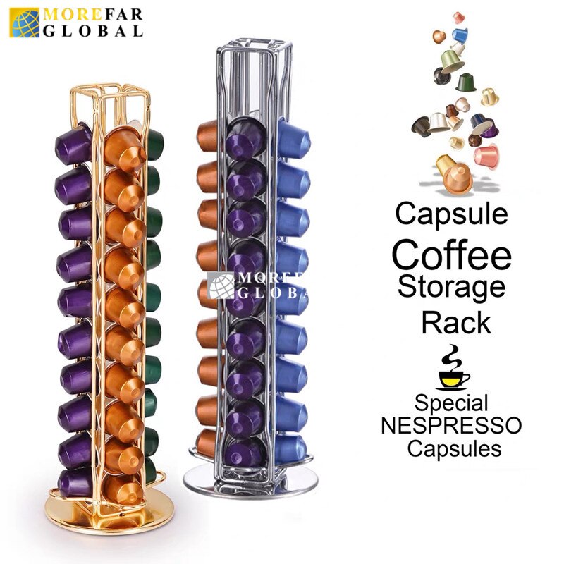 Nespresso Coffee Capsule Stand Holds 40pcs Pods Ho... – Grandado