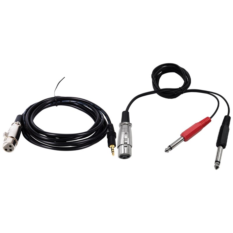 3.5mm Stereo Jack Mic o Cord Cable 10Ft & XLR Fema... – Grandado