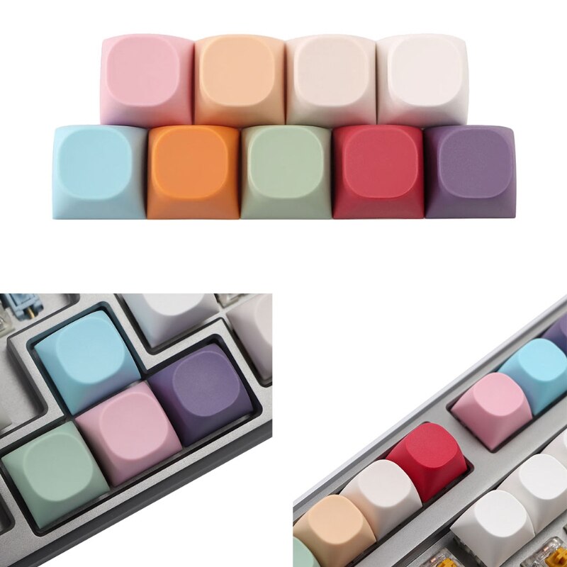 PBT Keycaps Set, Thick PBT No Printing Keycaps for... – Grandado