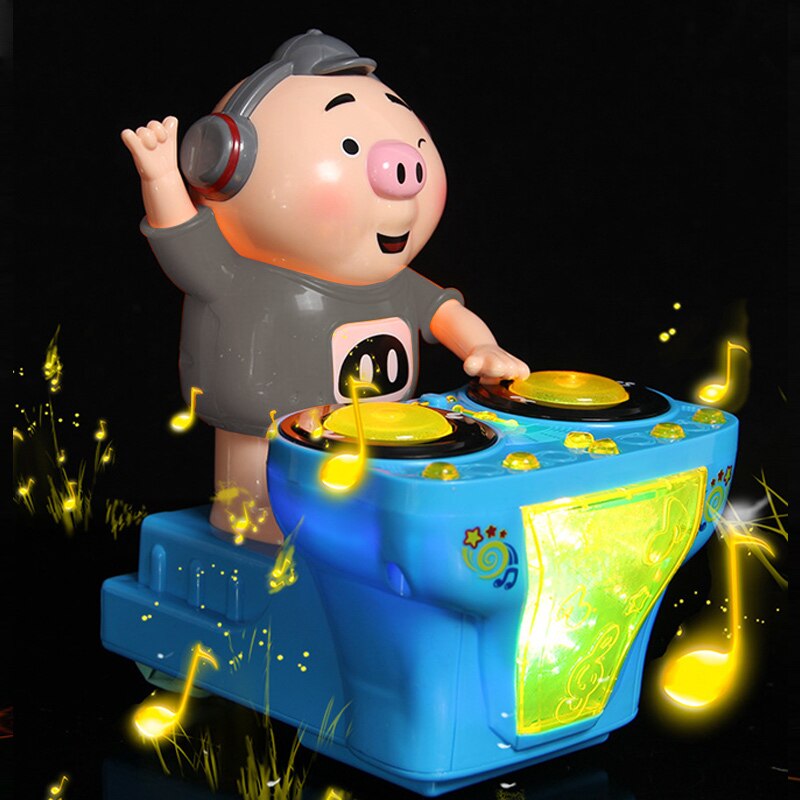 DJ Music Electric Pig Toys Electric Musical Toys M... – Grandado