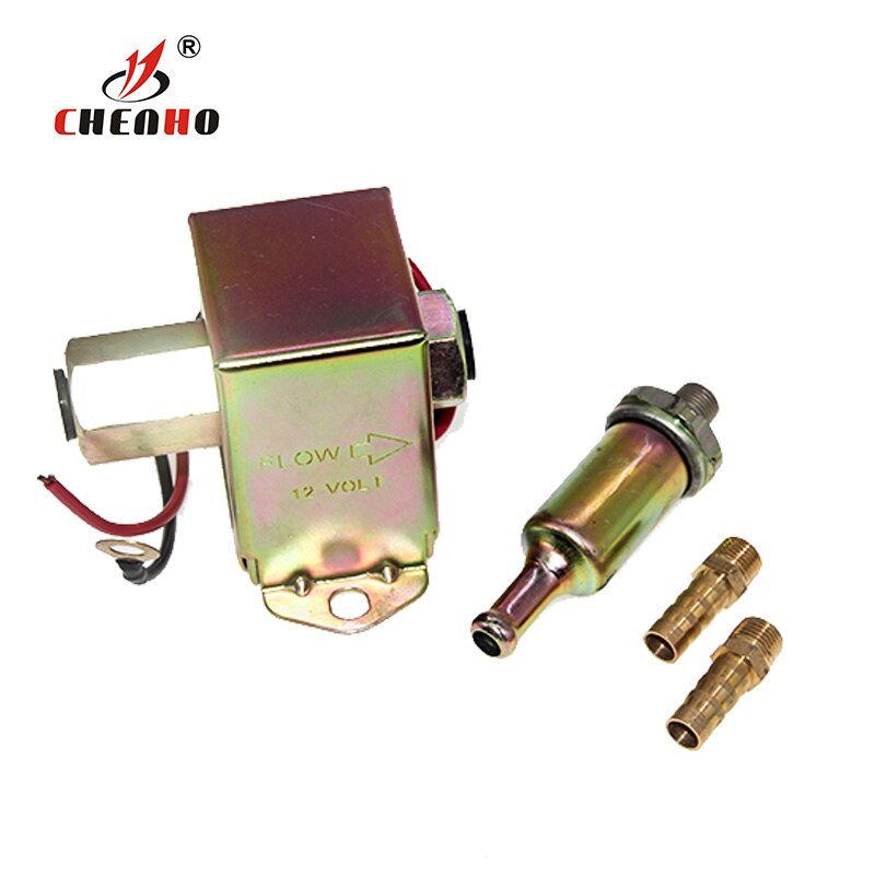 24V red top square electric fuel pump 40107 low pr... – Vicedeal