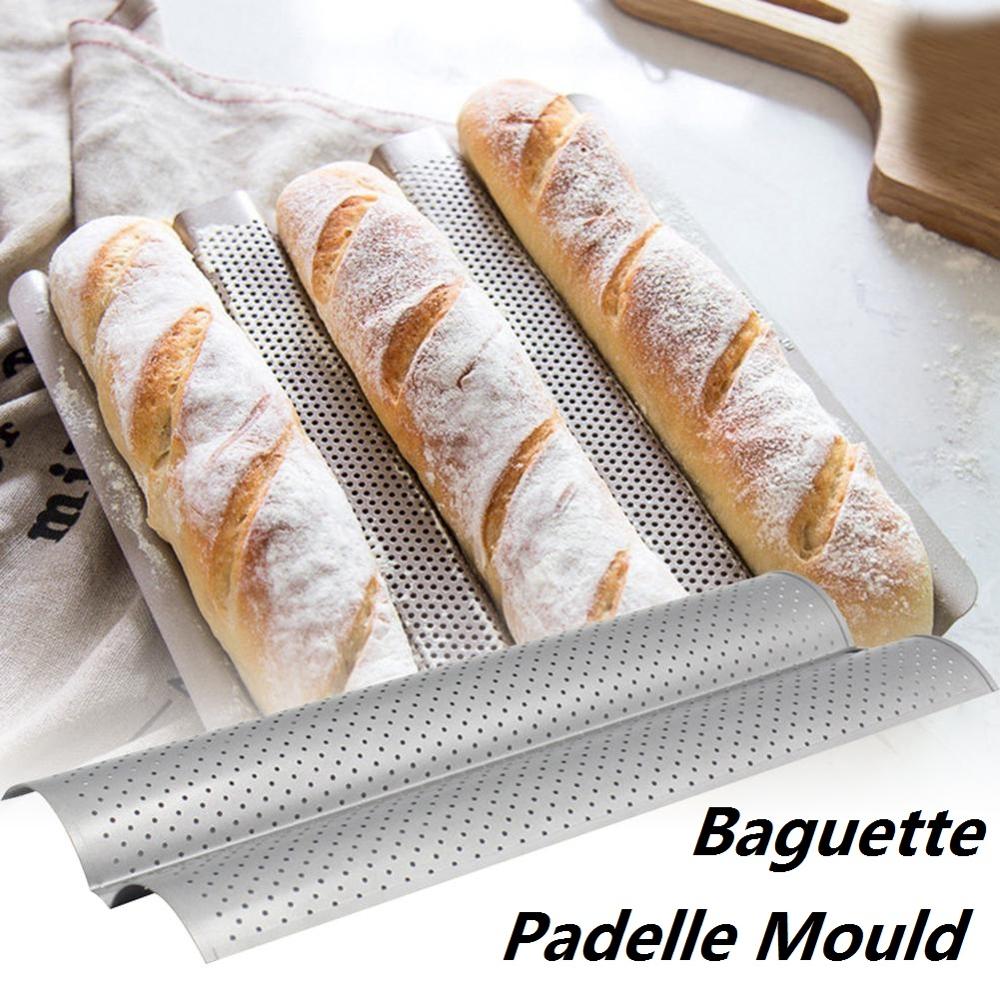 French Bread Baking Mold Bread Wave Baking Tray Pr... – Grandado