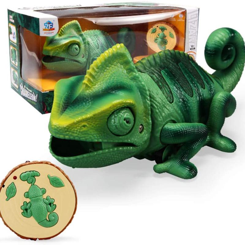 RC Chameleon Toy Realistic Animals Shape Infrared ... – Grandado
