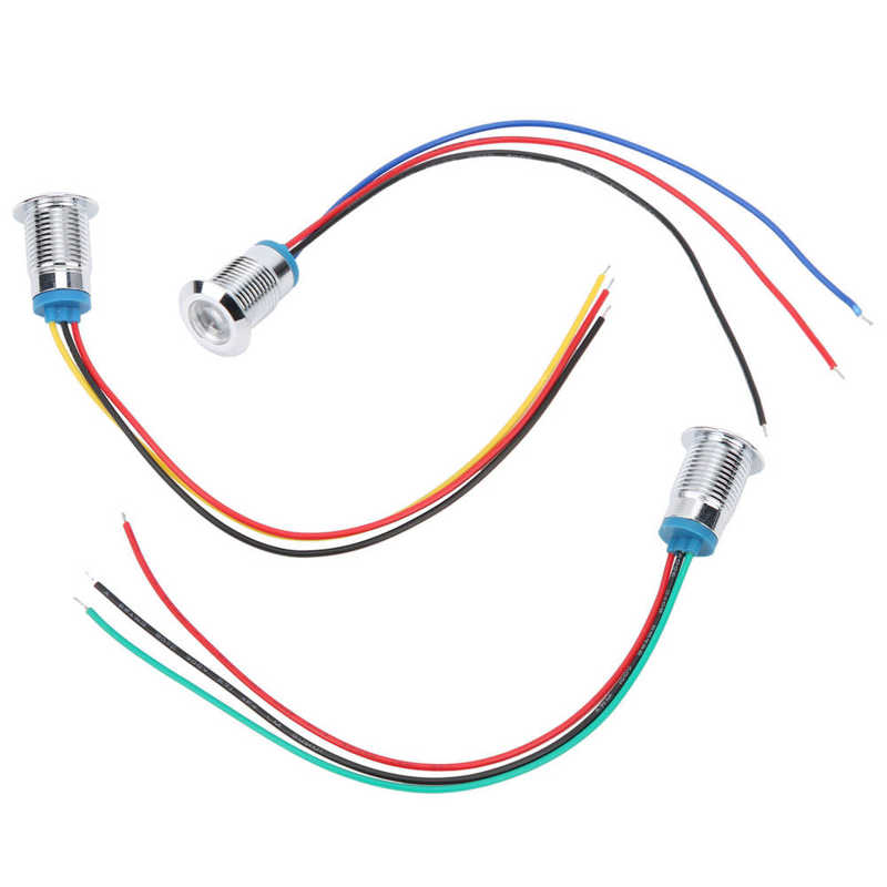 Metal LED Light Common Anode Round Indicator LED L... – Grandado