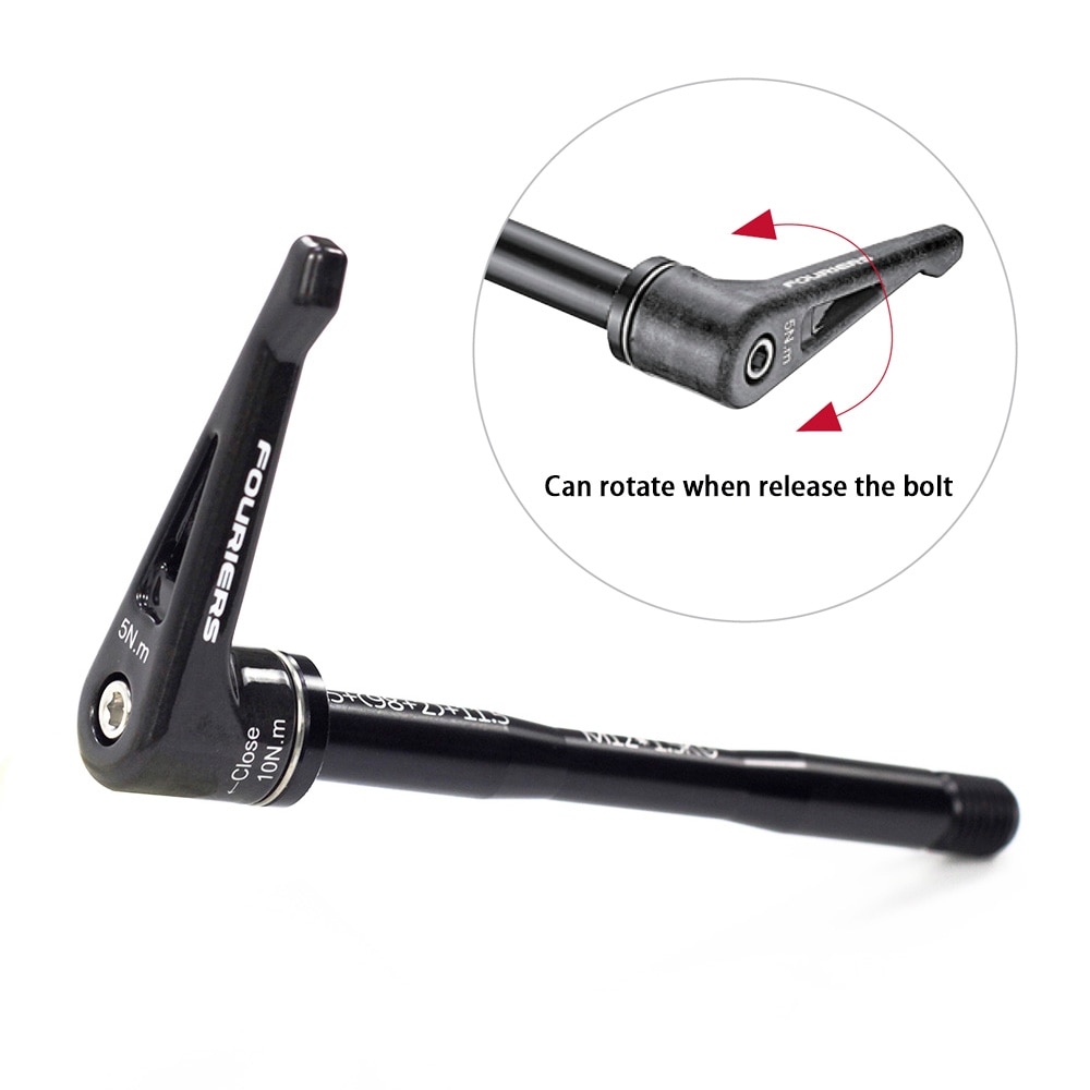 Fouriers Road Bike Thru Axle Lever M12 x 100mm 142... – Vicedeal