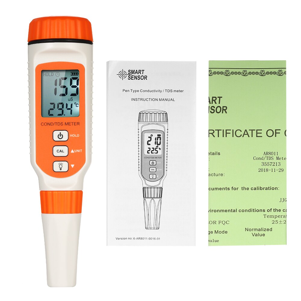 SMART SENSOR Water Tester Pen Type Conductivity Me... – Grandado