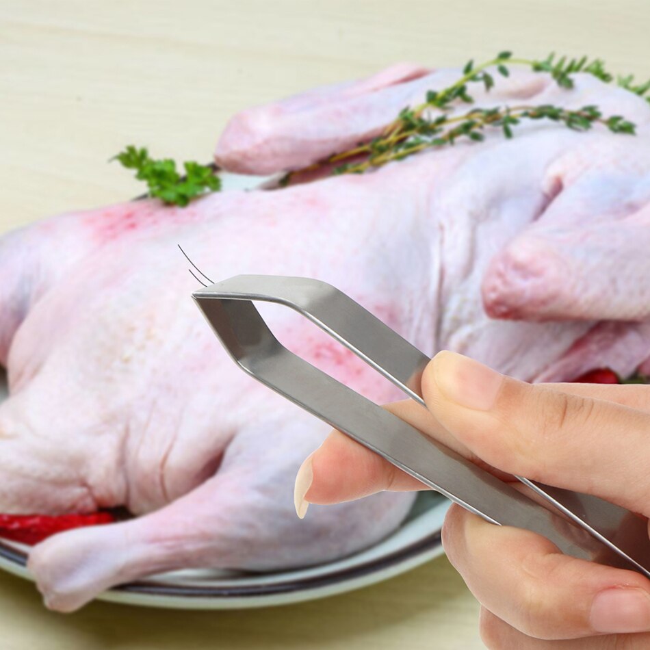 Stainless Steel Fish Bone Tweezers Remover Pincer ... – Grandado