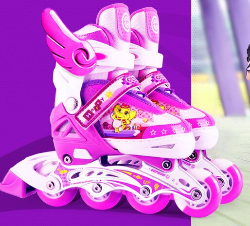 Beginner roller skates children's full set of outd... – Grandado