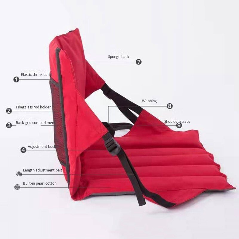 Ran colors kajak pad zitkussen zachte antislip pad... – Vicedeal