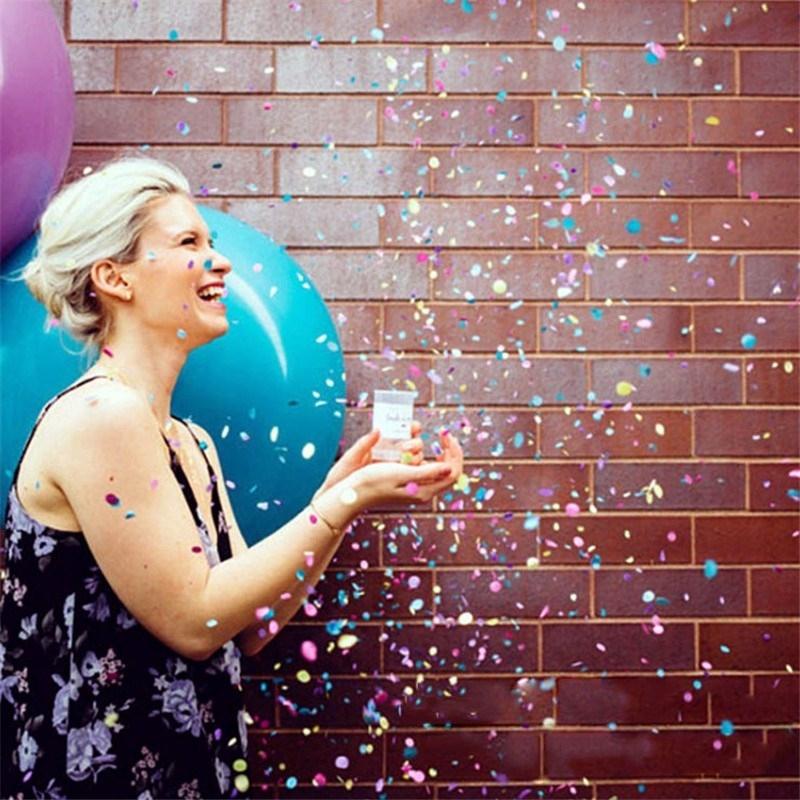 8 Pcs/set Push Pop Boy Girl Confetti Poppers for W... – Grandado