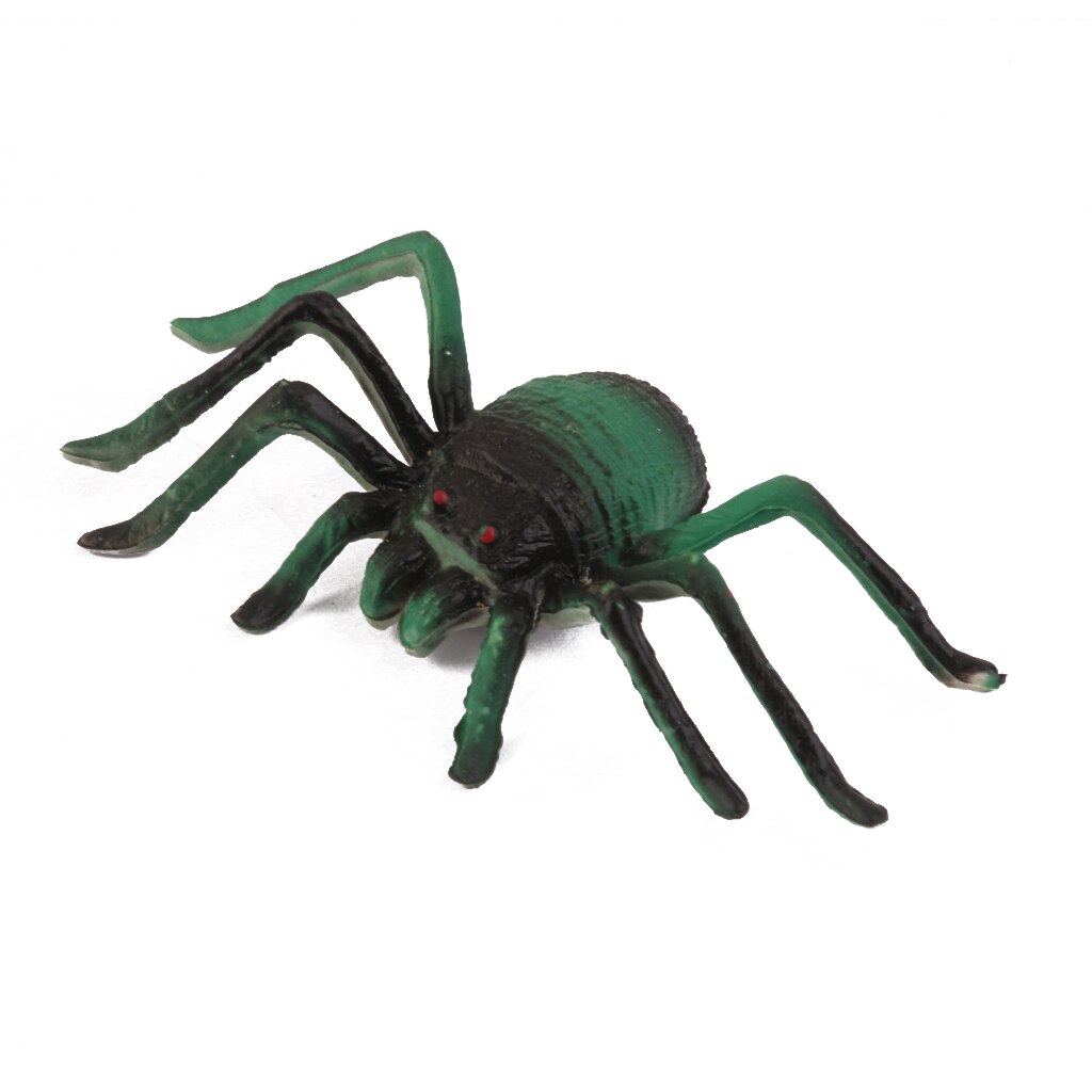 12 Plastic Spider Figure Insect Kids Prank Joke To... – Grandado