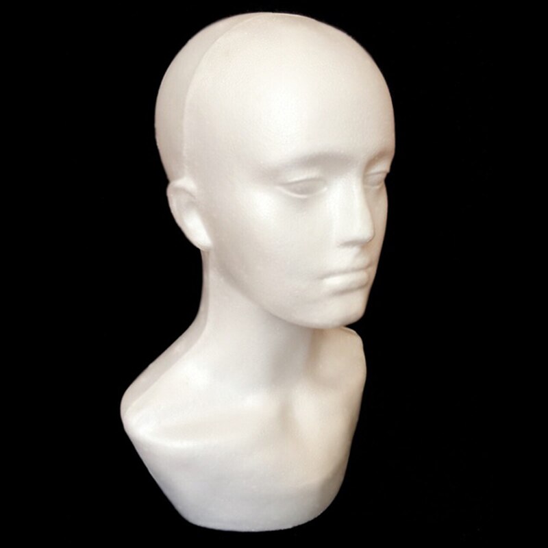 Foam Male Display Mannequin Head Dummy Wigs Hat Sc... – Vicedeal