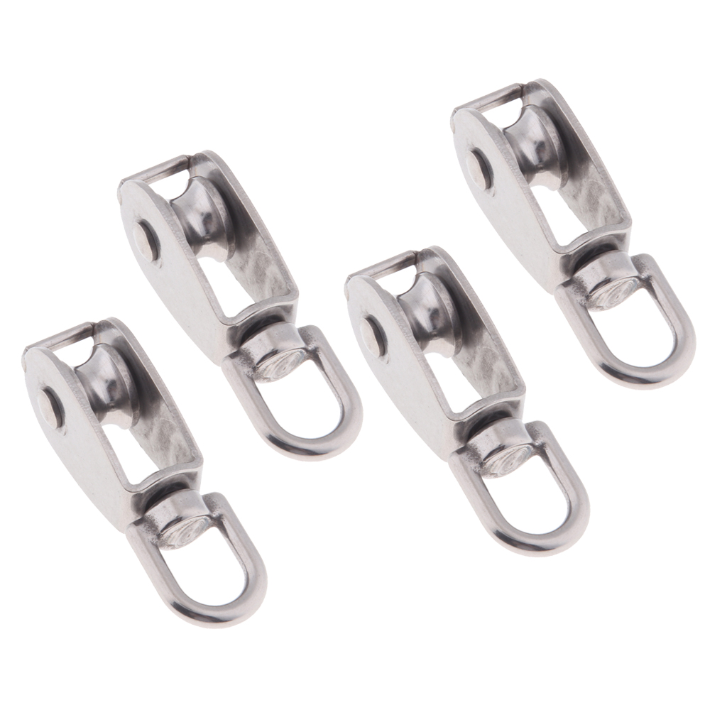 4Pcs 15mm Single Pulley Block Rope Rigging Marine ... – Grandado