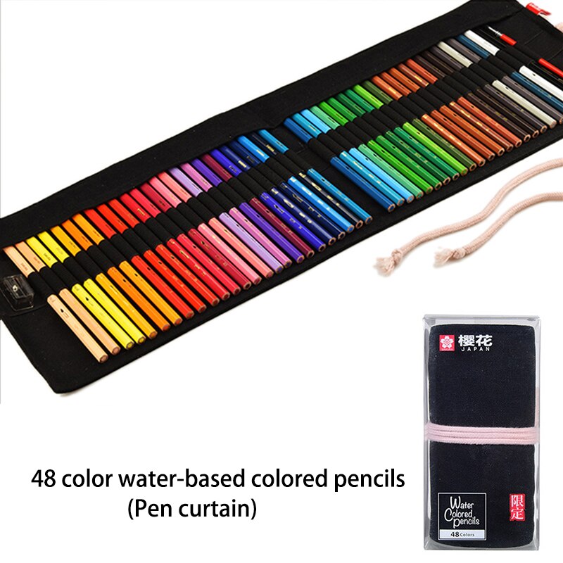 Japan Sakura 48-color oil-based lead painting wate... – Vicedeal