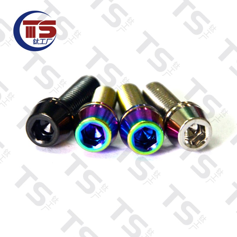 TS Titanium Bolt M5X16/18/20mm Cone Allen Hex Tape... – Grandado