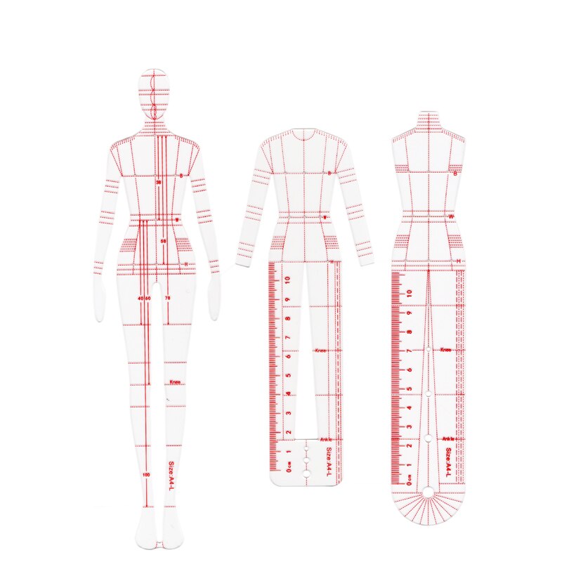 Costume Designing Ruler Line Products Show Templat... – Vicedeal