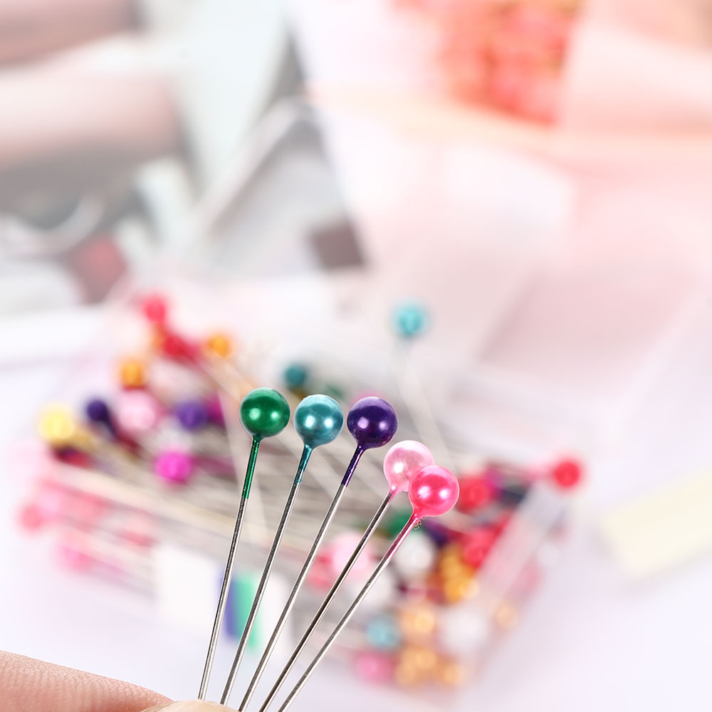 100 Pcs/lot Pearl Head Florists Sewing Pin Dressma... – Grandado