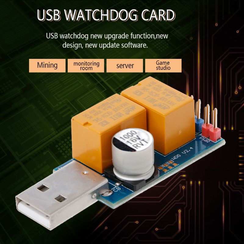 Top USB Watchdog Computer Automatic Restart Blue S... – Grandado