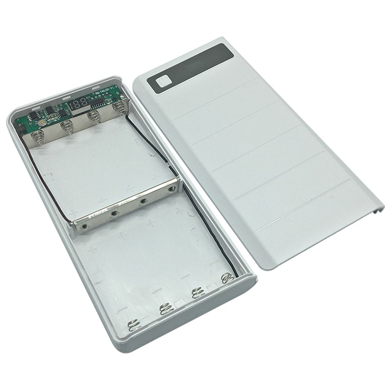 Type C input 2 USB Port Portable DIY 8x18650 Power... – Grandado