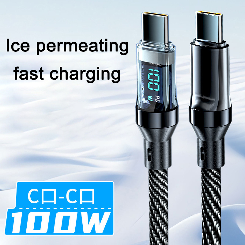 120W USB to Type C Digital Display Cable Fast Char... – Grandado