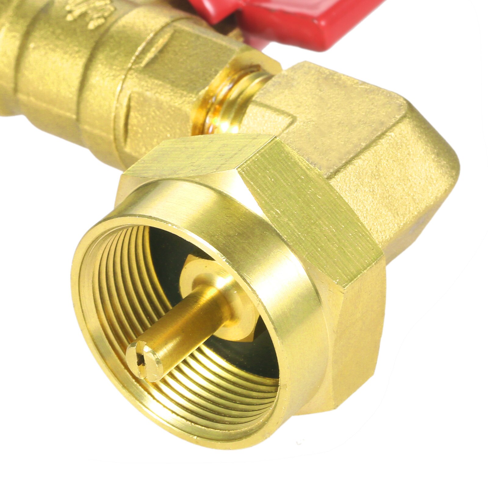 1kit QCC1 Propane Refill Elbow Adapter Brass Regul... – Vicedeal