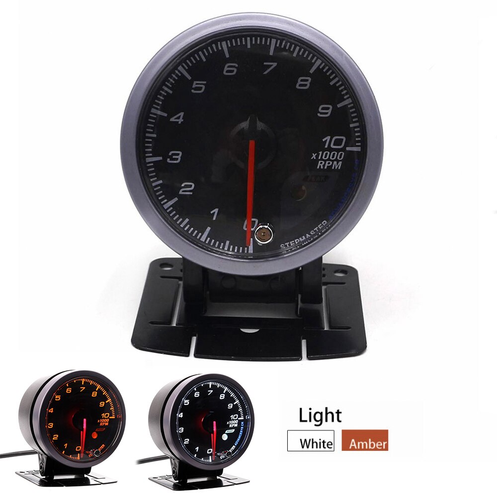 2.5" 60mm White/Amber Display Gauge Turbo Boost Wa... – Vicedeal