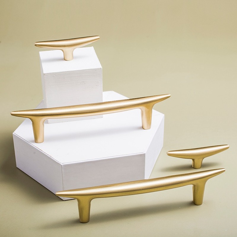 Nordic style brass handle wardrobe cupboard cabine... – Vicedeal