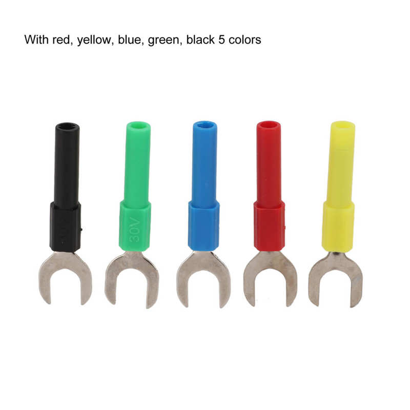 Fork Spade Wire Connectors 5 Colors U Type Electri... – Grandado