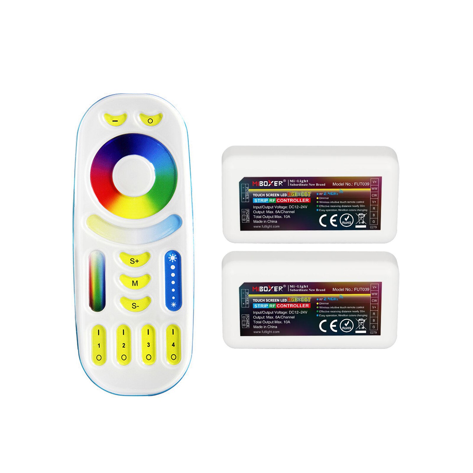 Milight Rgb Cct (Rgb + Koel Wit + Warm Wit) contro... – Vicedeal