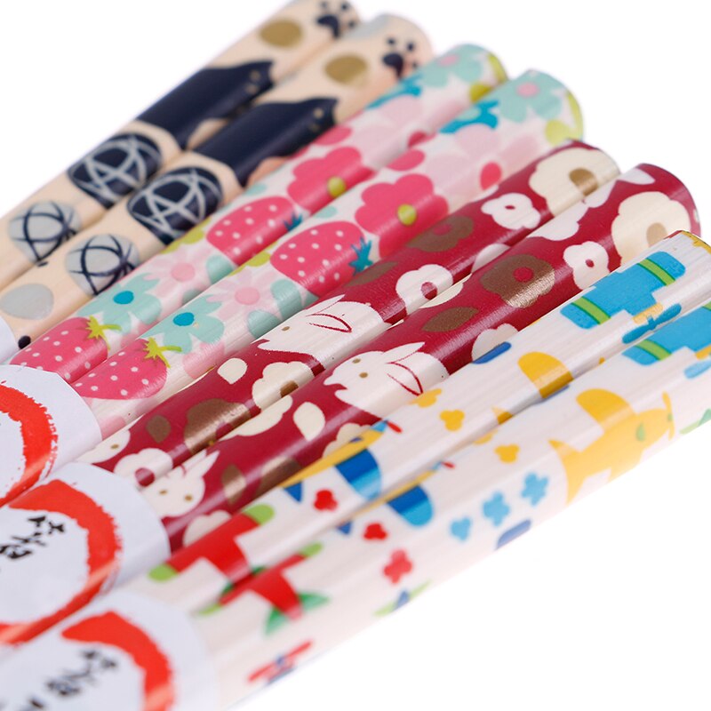 Cute Cartoon Natural Bamboo Chopsticks Joint Chops... – Grandado