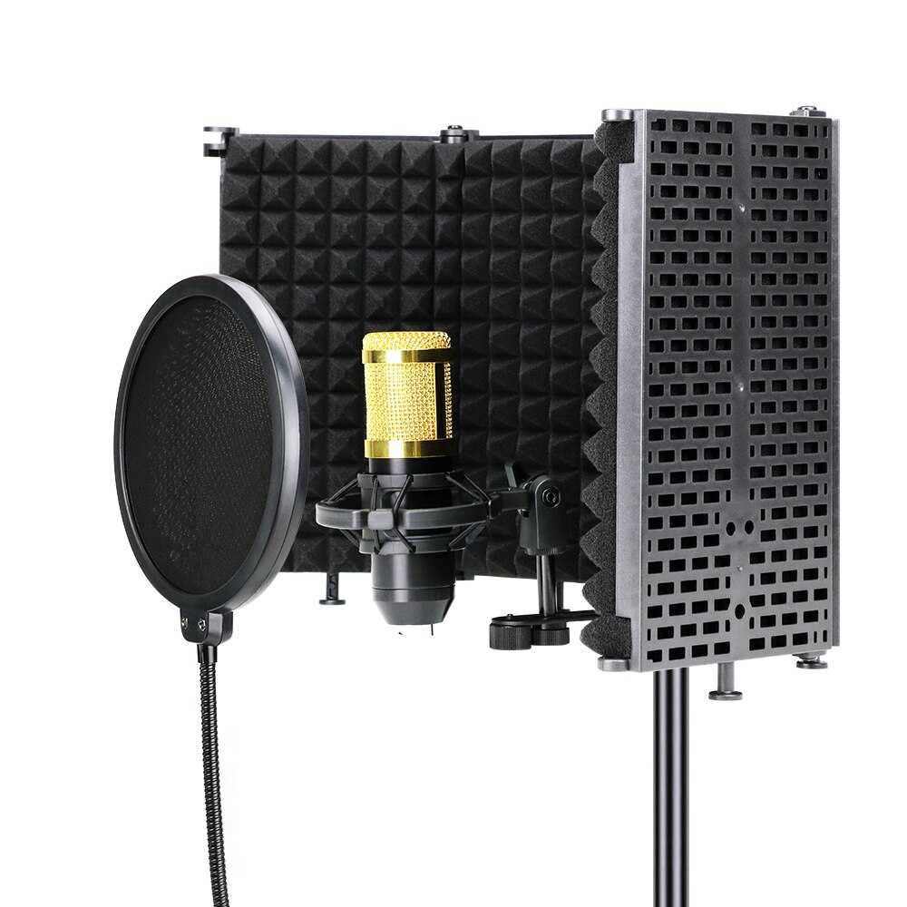 Microfoon Isolatie Schild Wind Screen Opvouwbare V... – Grandado