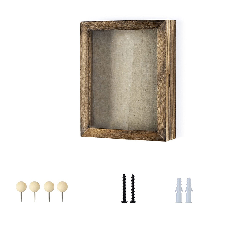 Shadow Box Frame 8X10 Shadow Box Vitrine Met Linne... – Vicedeal