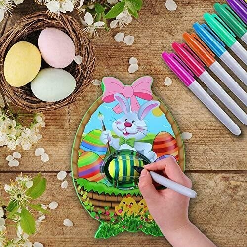 Easter Decorations Egg Dye Kit Coloring Dying Chri... – Grandado