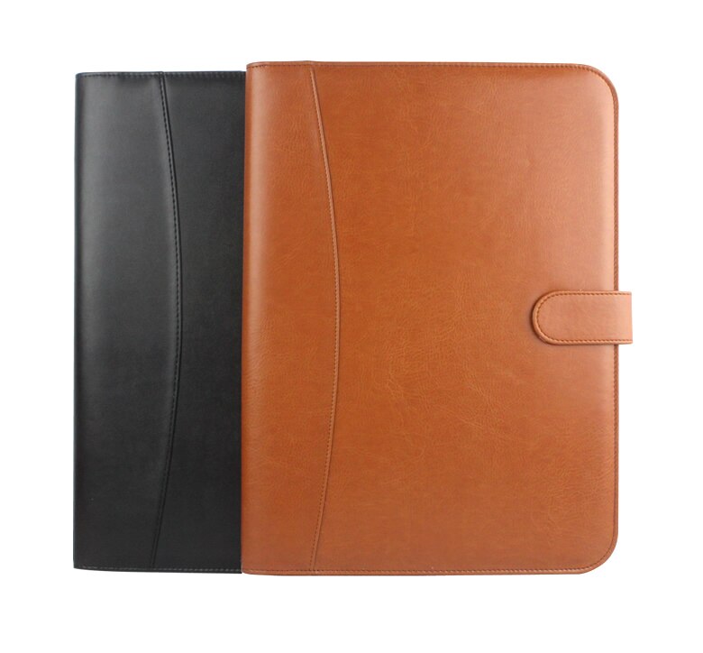 A4 business office PU leather manager file folder ... – Vicedeal