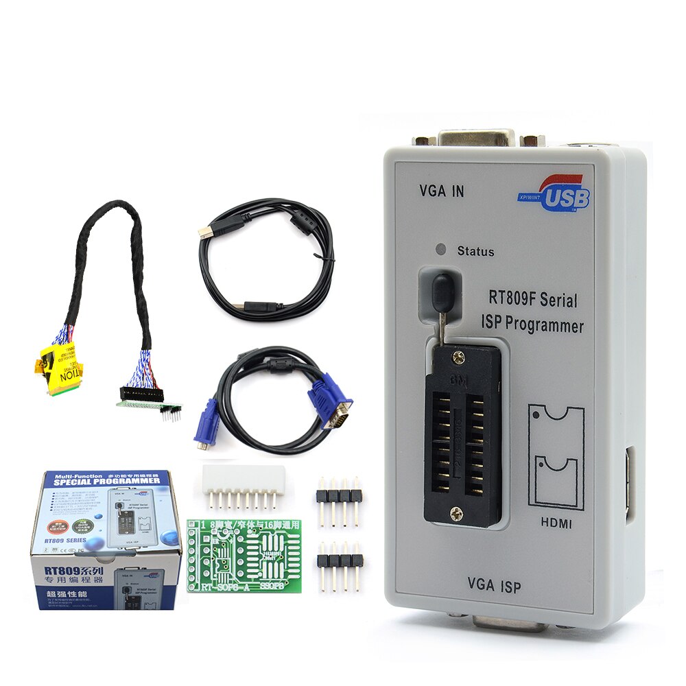 Newest RT809F ISP Programmer/ RT809 lcd usb progra... – Grandado
