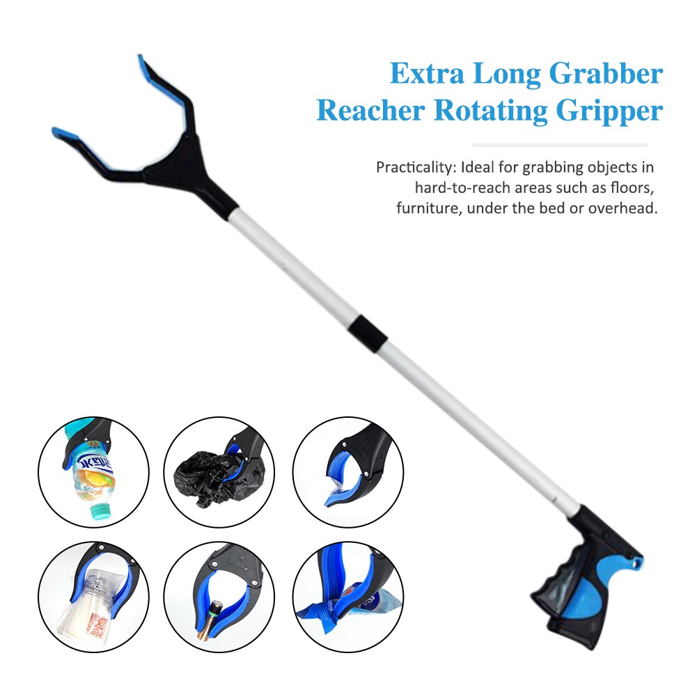 Foldable Litter Reachers Pickers Pick Up Tools Gri... – Grandado