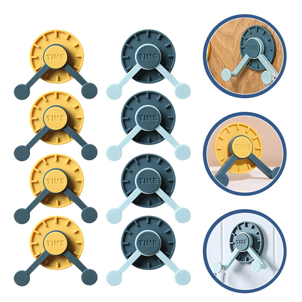 8pcs Plastic Rotating Wall Hook 360° Rotating Wall... – Vicedeal