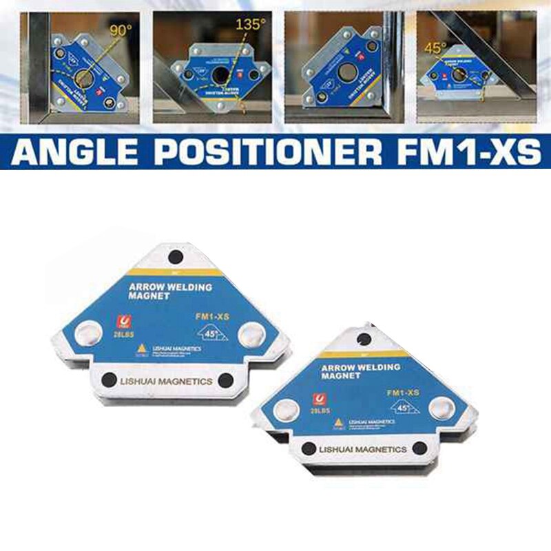 2 Pcs Magnetic Welding Fixture Ferrite Holding Aux... – Grandado