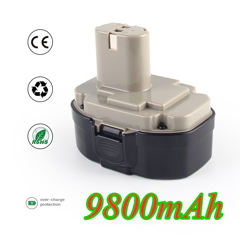 18V 9800mAh Ni-MH Replacement Battery for Makita 1... – Grandado