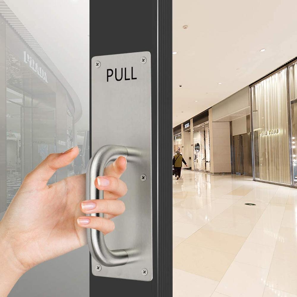 IMPEU Stainess Steel Door Handle, Pull and Push Pl... – Vicedeal
