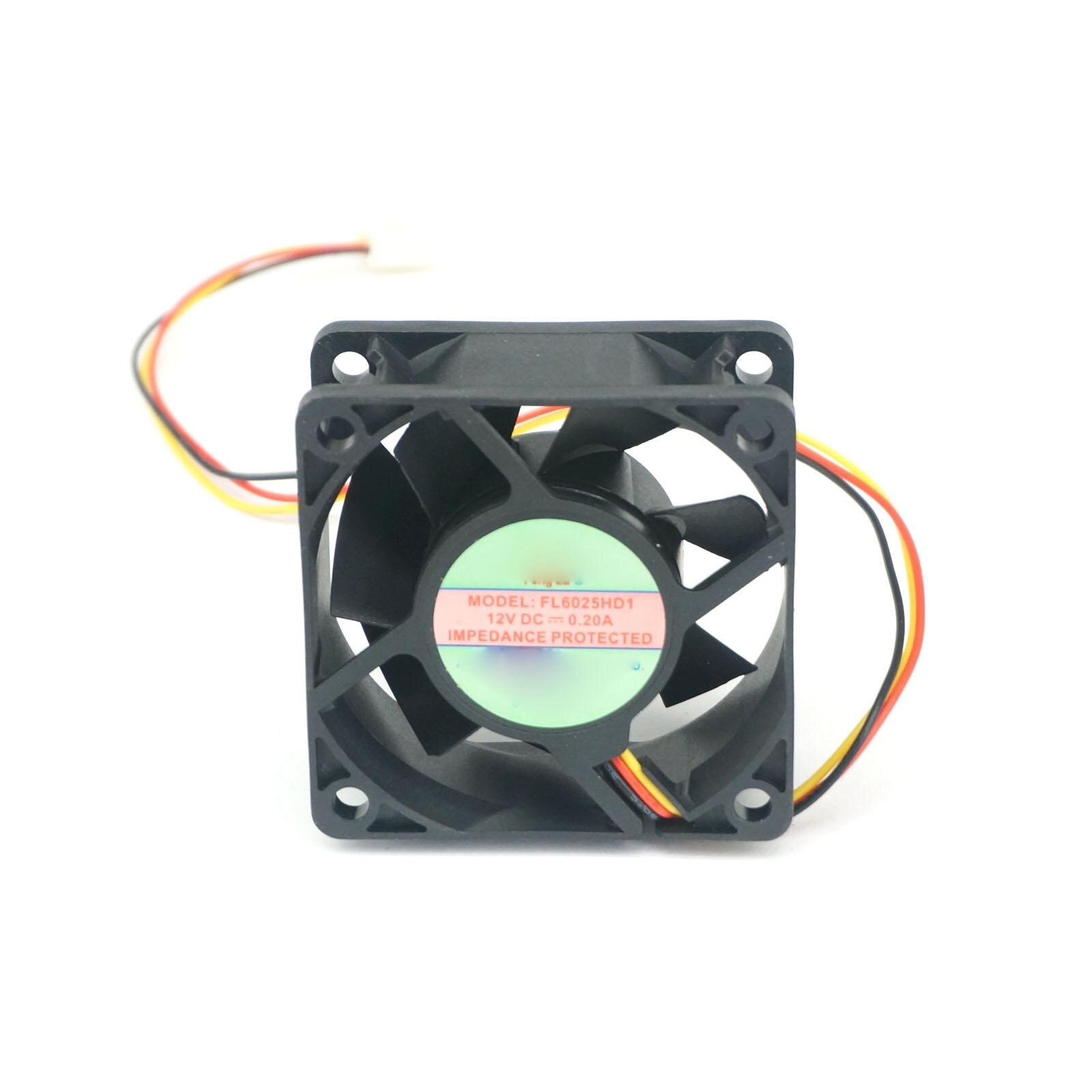 12V DC 60x60x25mm Axial Radiator Fan 4000RPM Dual ... – Vicedeal