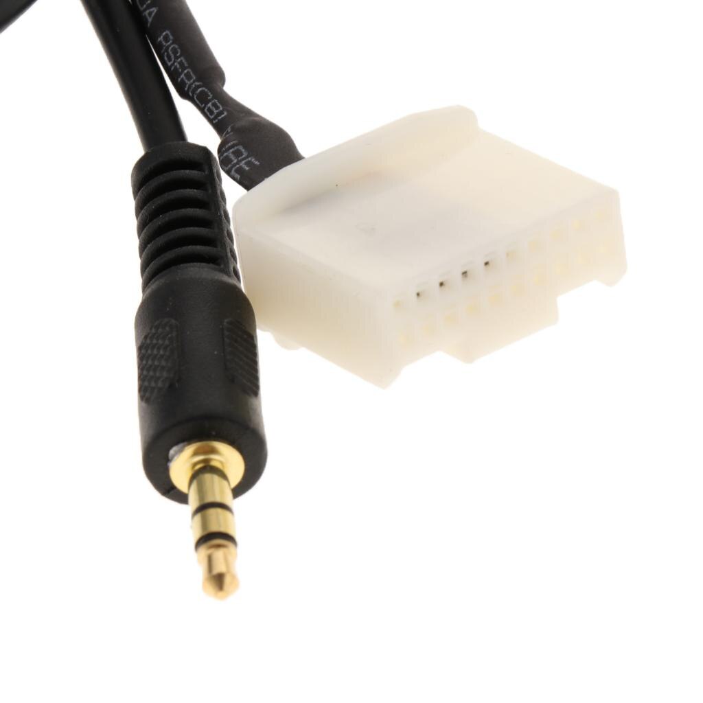 AUX Input 0.35cm Adapter Cable For Toyota RAV4 Cam... – Grandado