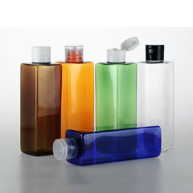 4pcs/lot Flip top cap empty PET bottles 250ml 8oz ... – Grandado