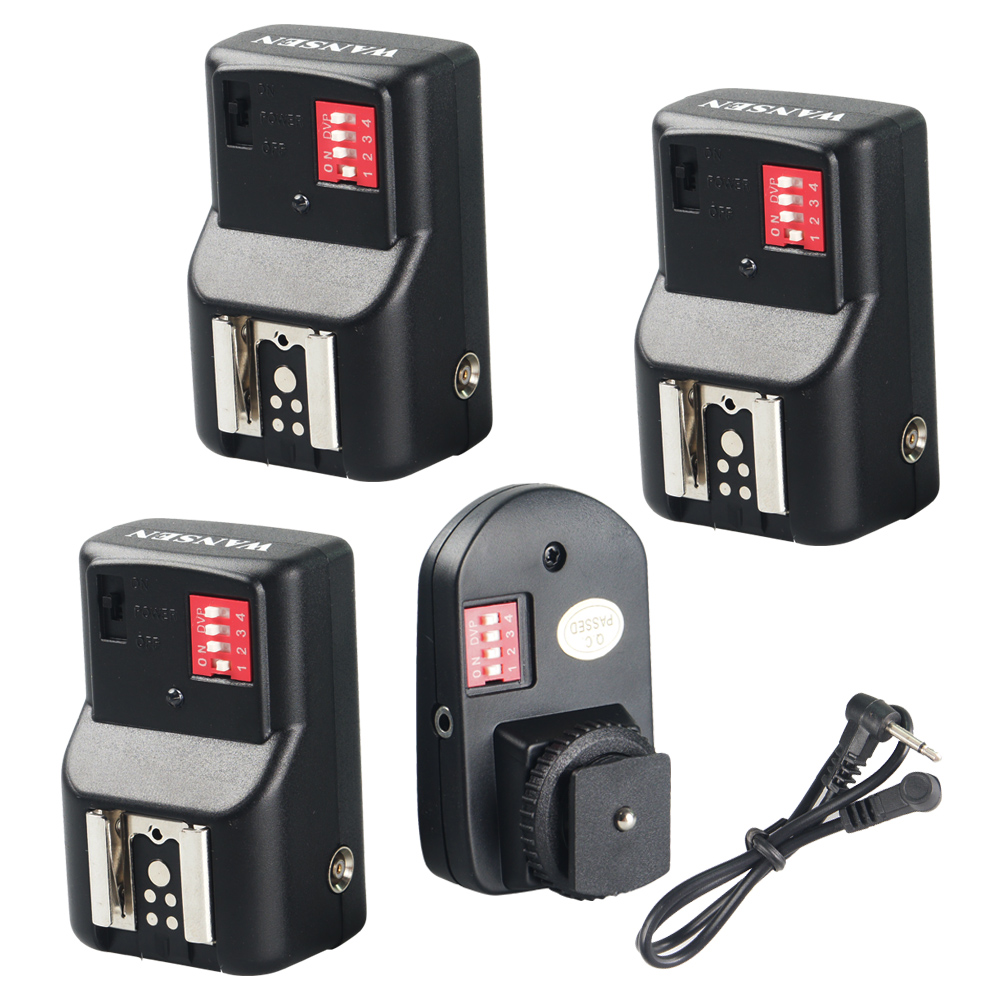 WanSen PT-16GY 16 Kanäle Wireless Flash Trigger Se... – Vicedeal