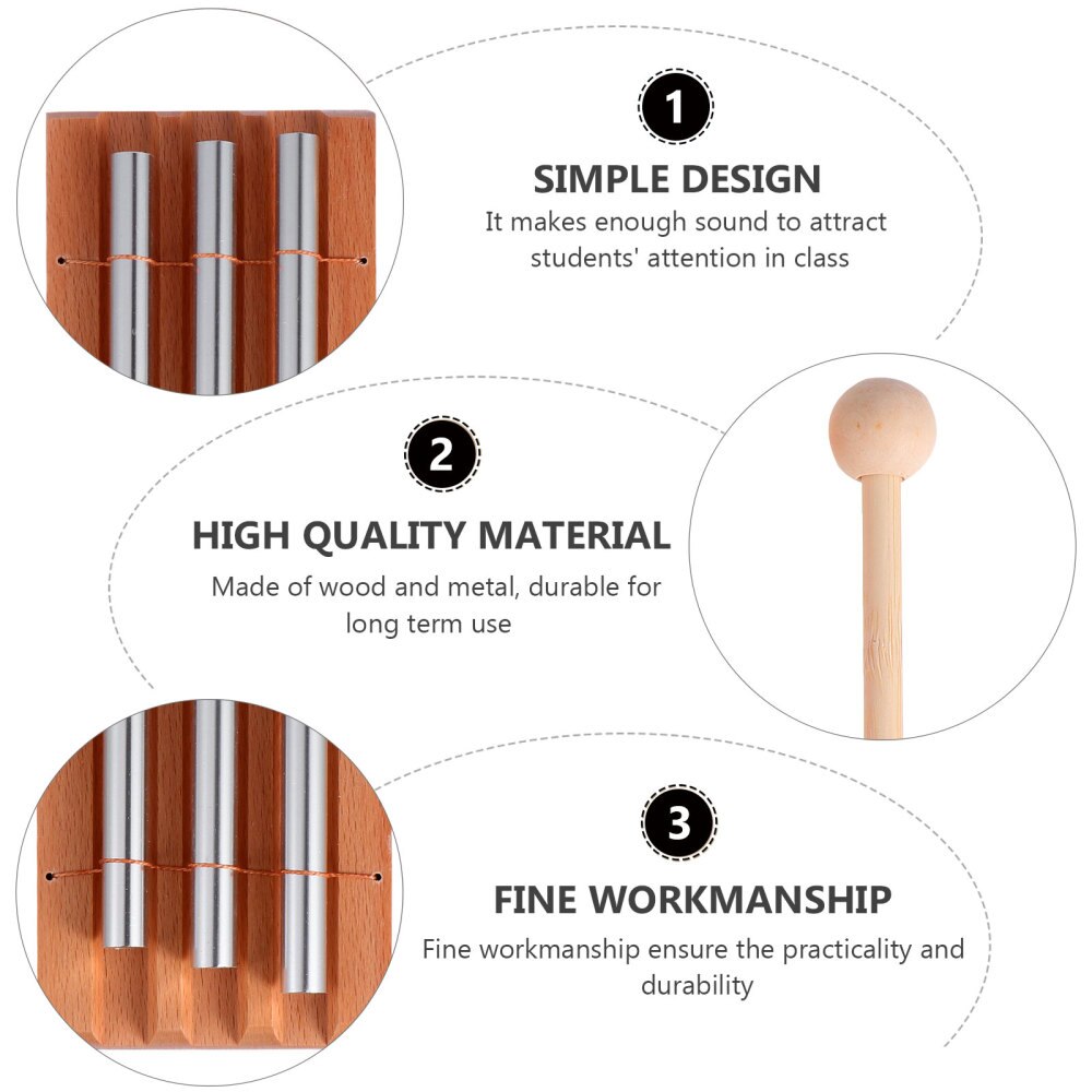 Tabletop Chimes Musical Tuned Chime Meditation Per... – Grandado