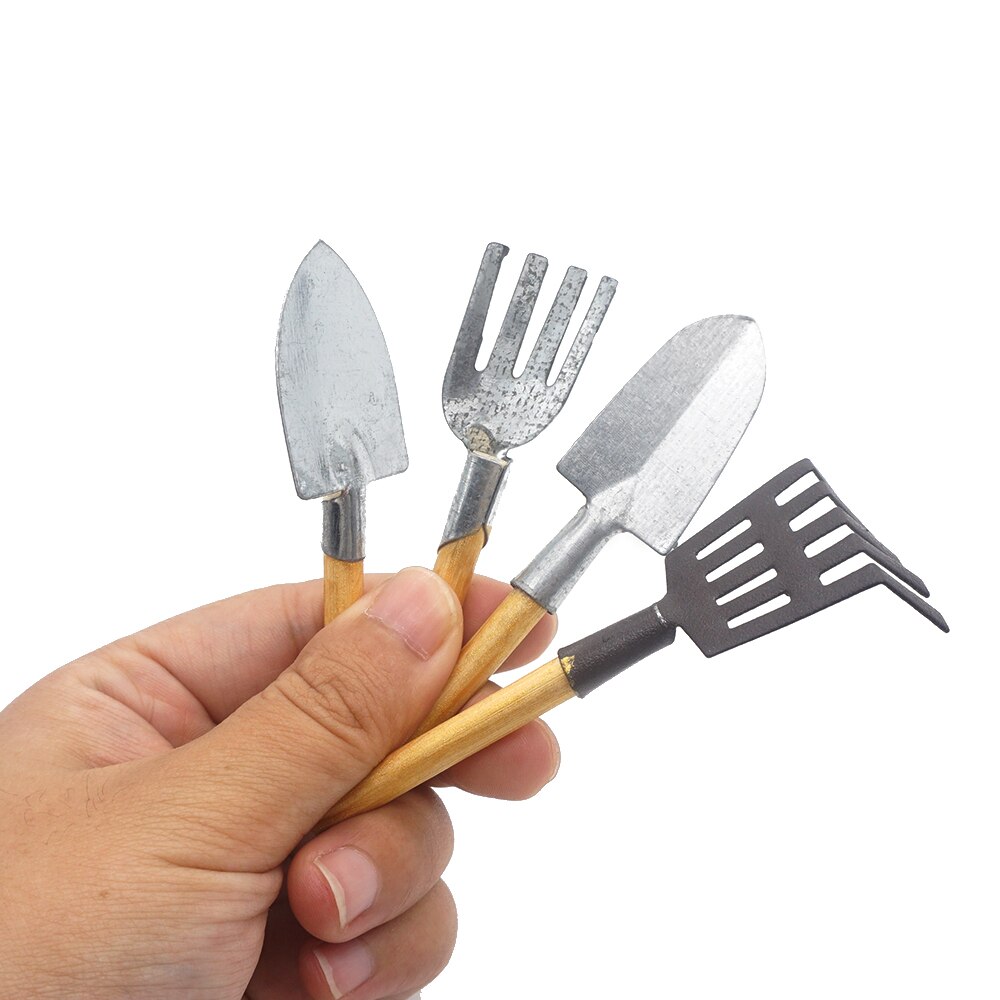 4Pcs Dollhouse 1:12 Scale Miniature Shovel Hoe and... – Vicedeal