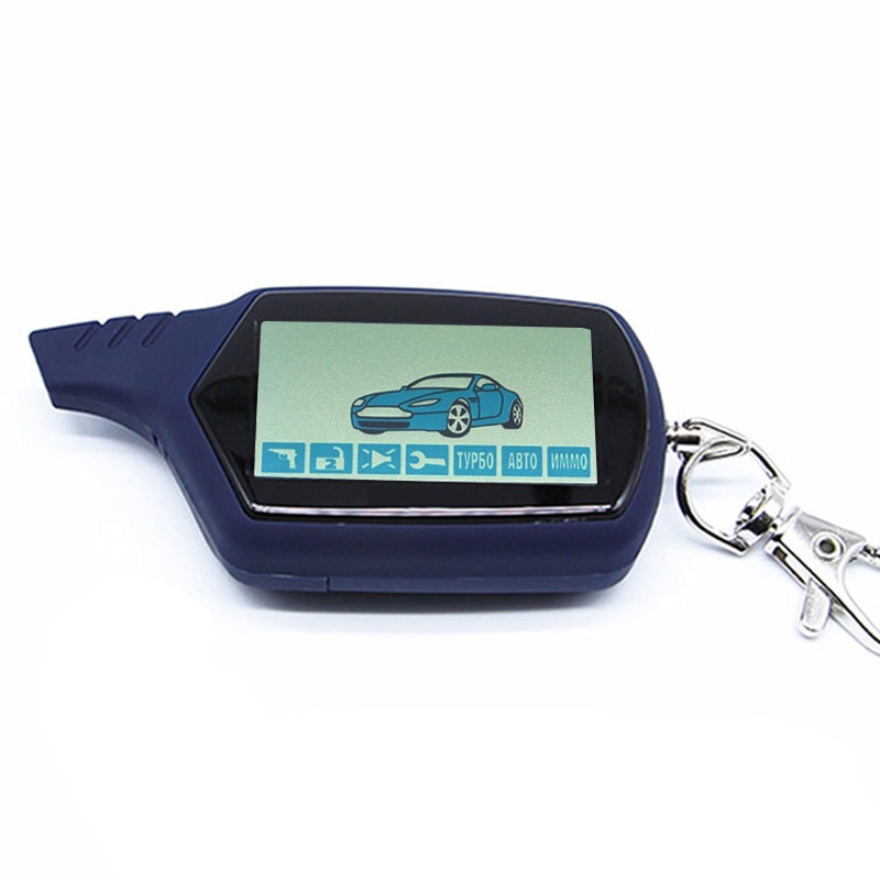 2-way A61 LCD Remote Control Key Chain Fob for Rus... – Grandado
