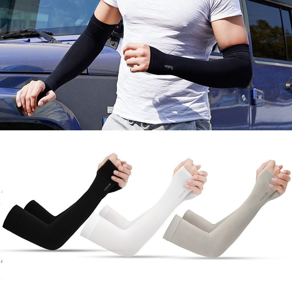 3PCS Sport Arm Sleeves UV Sun Protect prevent-slip... – Grandado