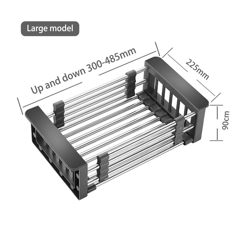 Retractable Stainless Steel Sink Strainer Drain Ve... – Vicedeal